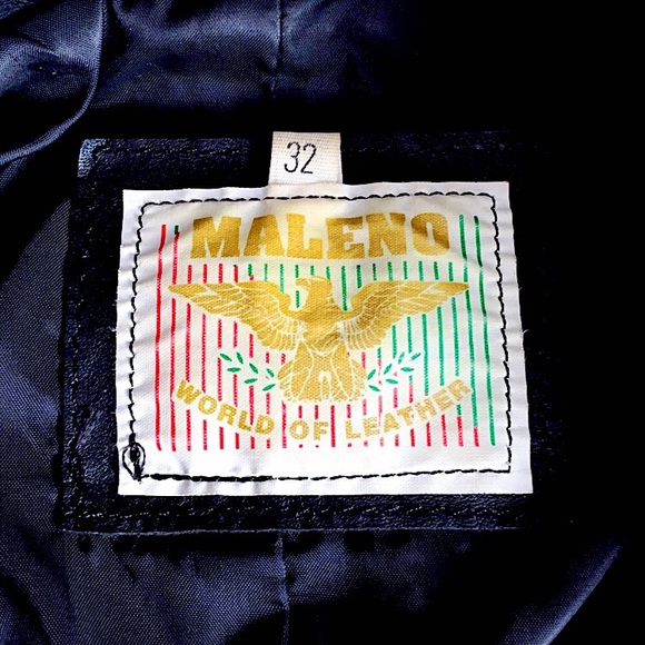 Maleno | Jackets & Coats | Rare Vintage Maleno Leather Jacket | Poshmark